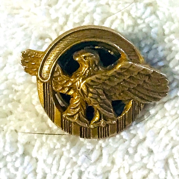 Vintage | Accessories | Vintage Ruptured Duck Lapel Pin Wwi Wwii Navy ...